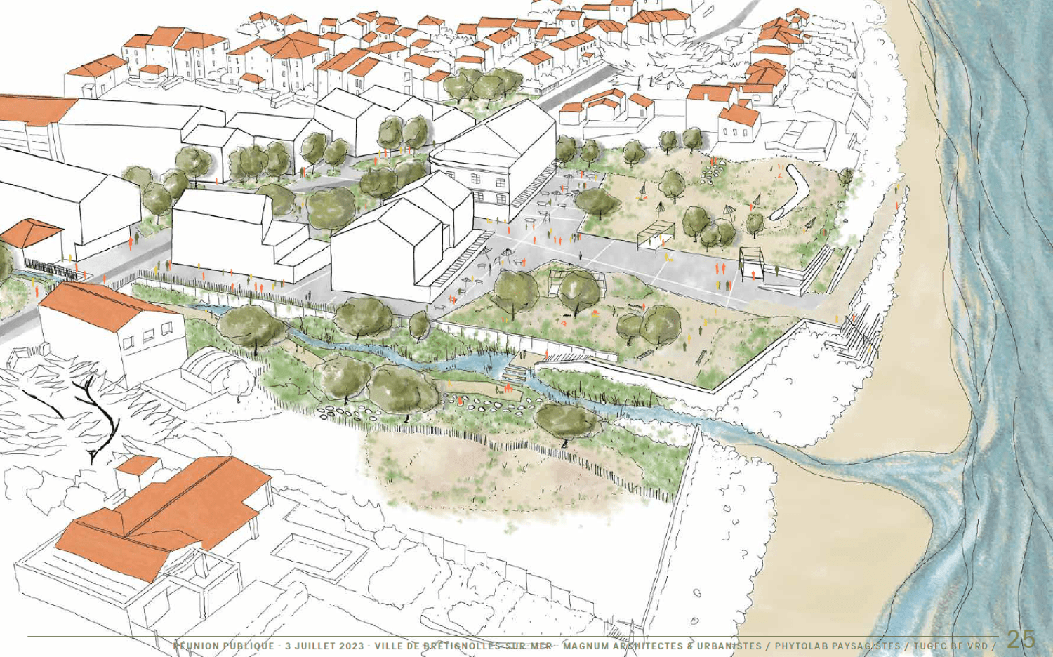 Renouvellement urbain de la Parée - Brétignolles-sur-Mer (85)