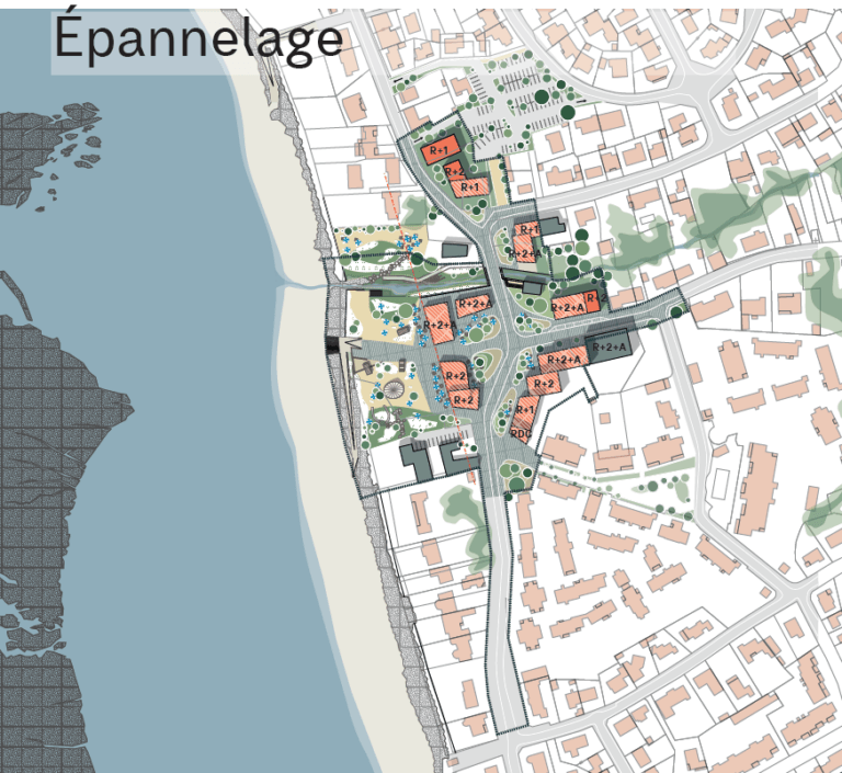 Renouvellement urbain de la Parée - Brétignolles-sur-Mer (85)